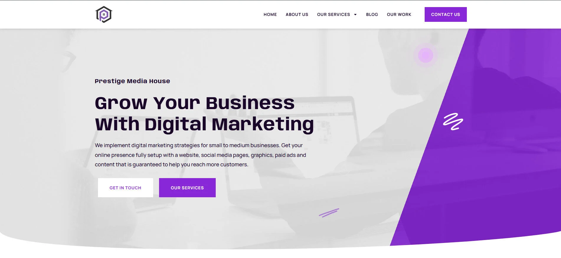 Our Work – Prestige Media House | Digital Marketing Agency in South Africa